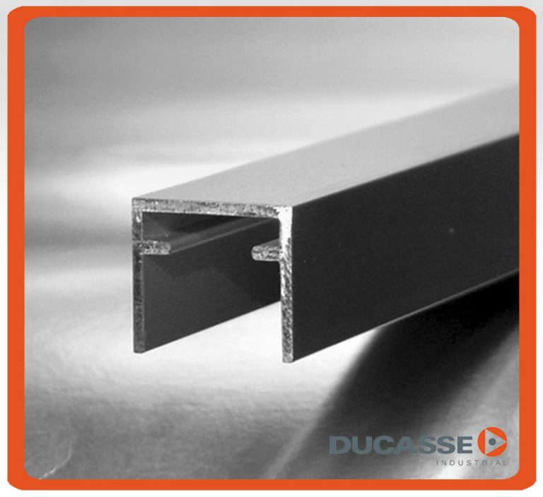 Riel de Aluminio Ducasse CD-50 Canal | Tira x 3 mtrs – Provecom